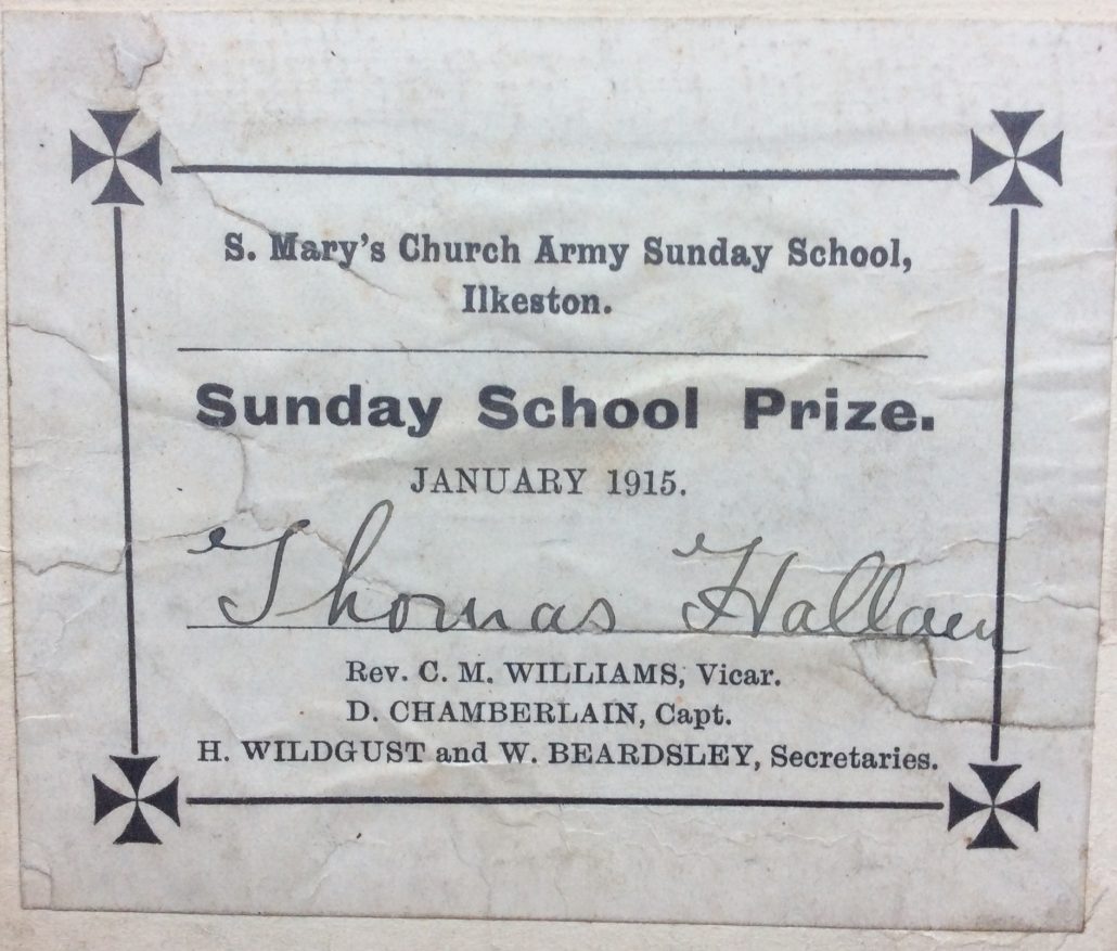 Old Ilkeston » Some Hallam family history